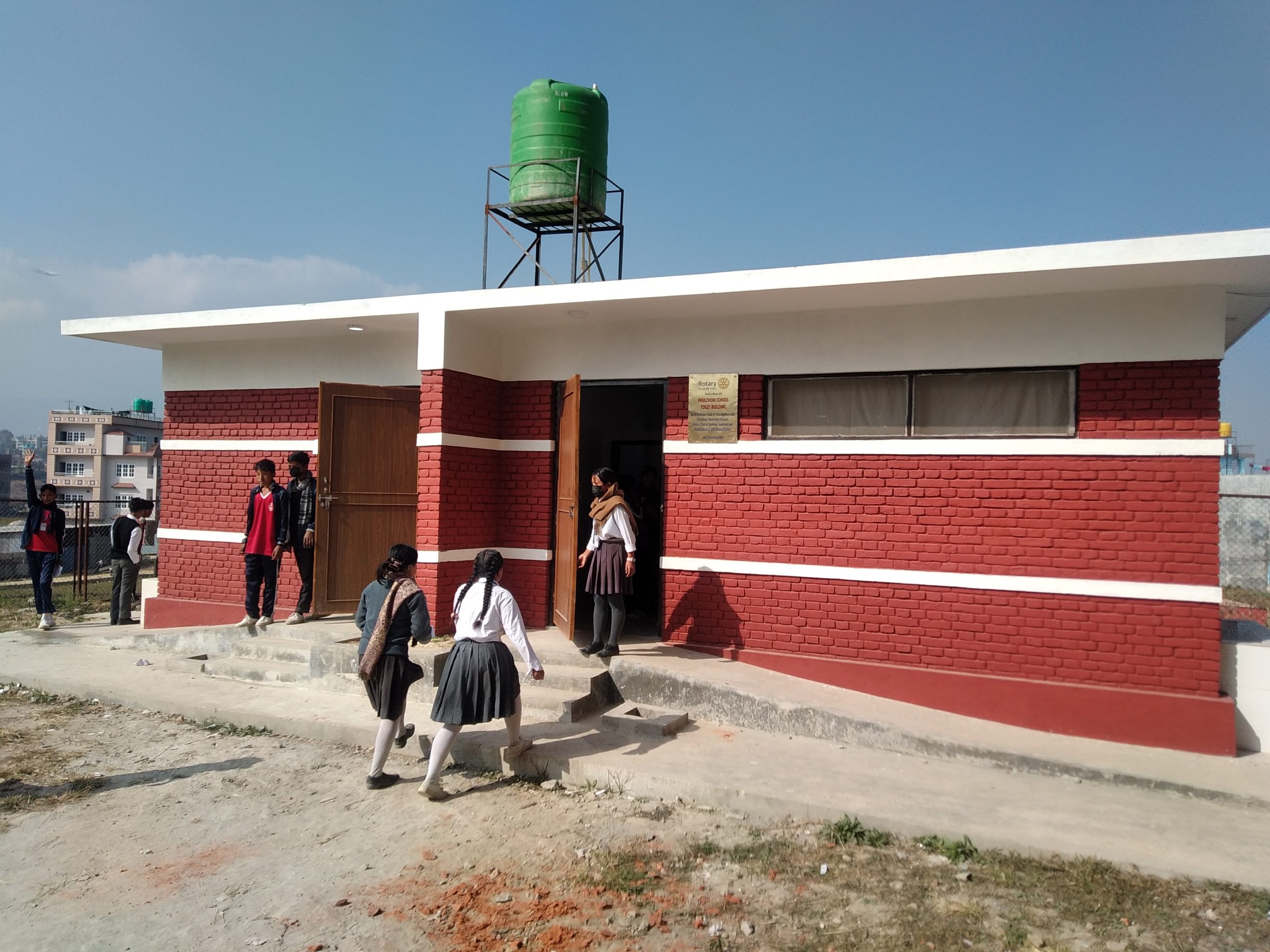 Rotary's Gift of Dignity : Project Sanitation